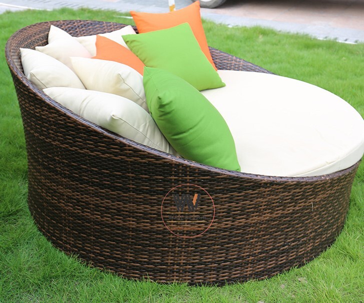 Rattan Daybed-DB-007 - waiidesign.com