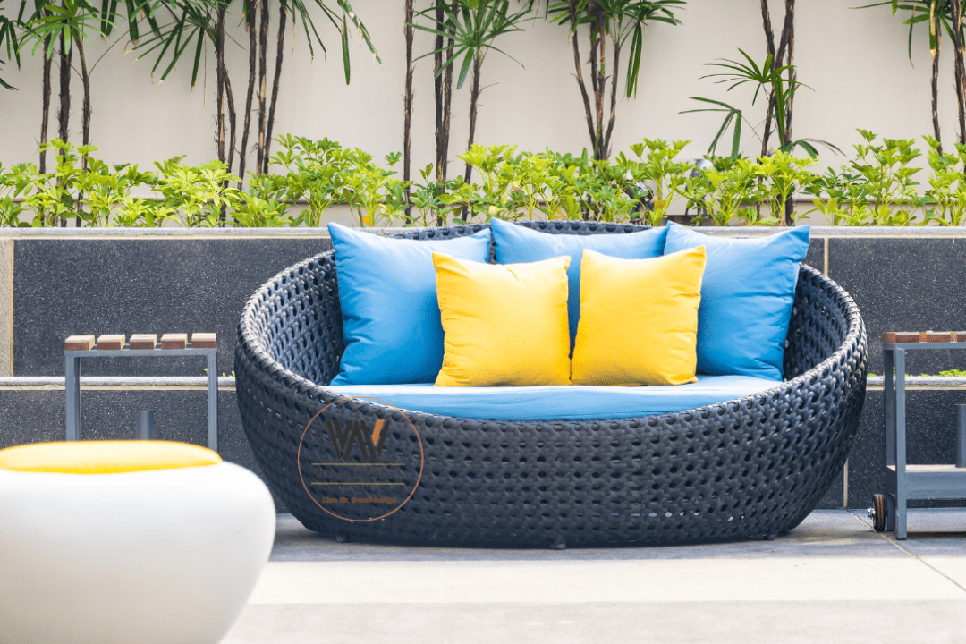 เตียงนอนหวายเทียม DB-002 - waiidesign.com