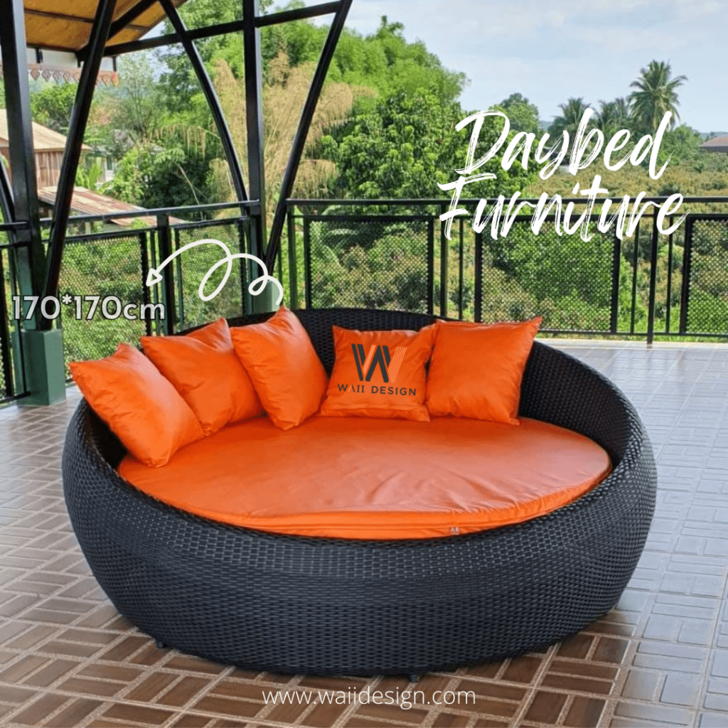 Rattan Daybed-DB-001 - waiidesign.com