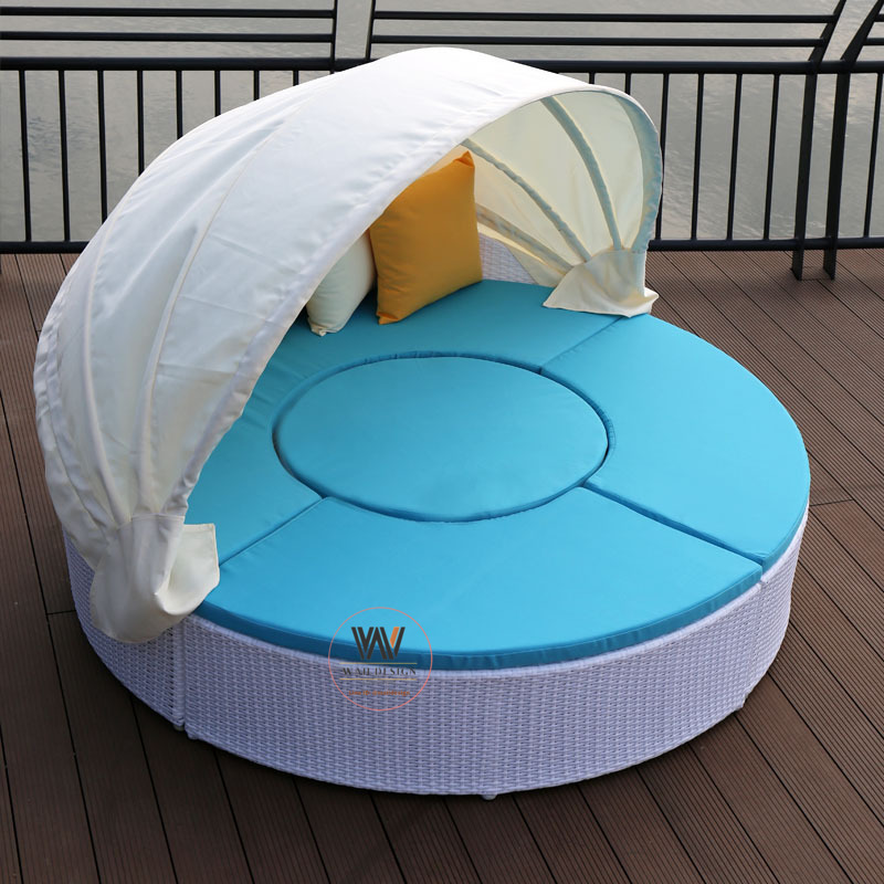 Rattan Daybed-DB-006 - waiidesign.com