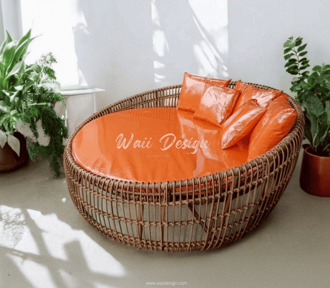 Rattan Daybed-DB-002 - waiidesign.com