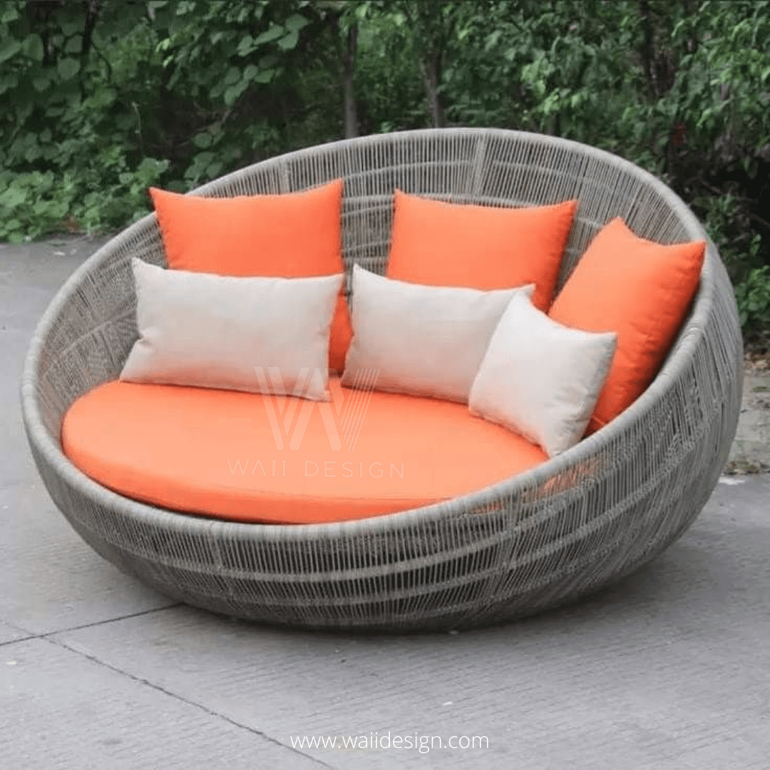 Rattan Daybed-DB-008 - waiidesign.com