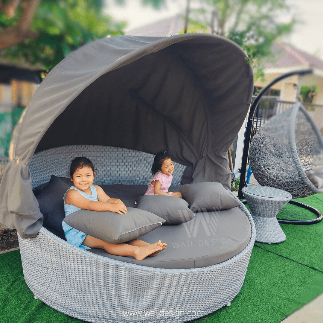 Rattan Daybed-DB-010 - waiidesign.com