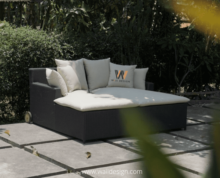 Rattan Daybed-DB-009 - waiidesign.com