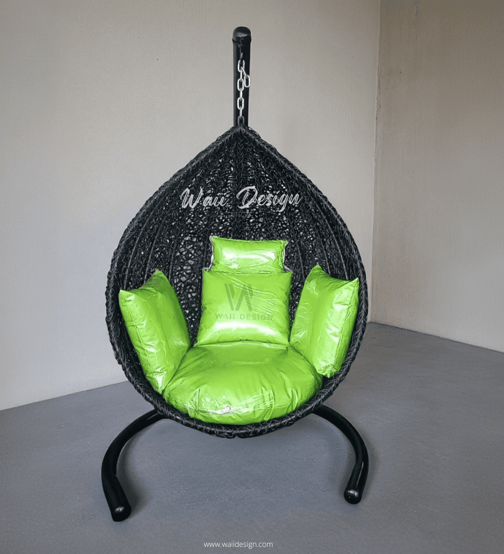 Rattan Hanging Swing Chair HC-001 - waiidesign.com