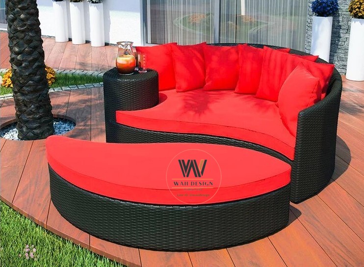 Rattan Daybed-DB-003 - waiidesign.com