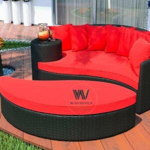 เตียงนอนหวายเทียม DB-006 - waiidesign.com