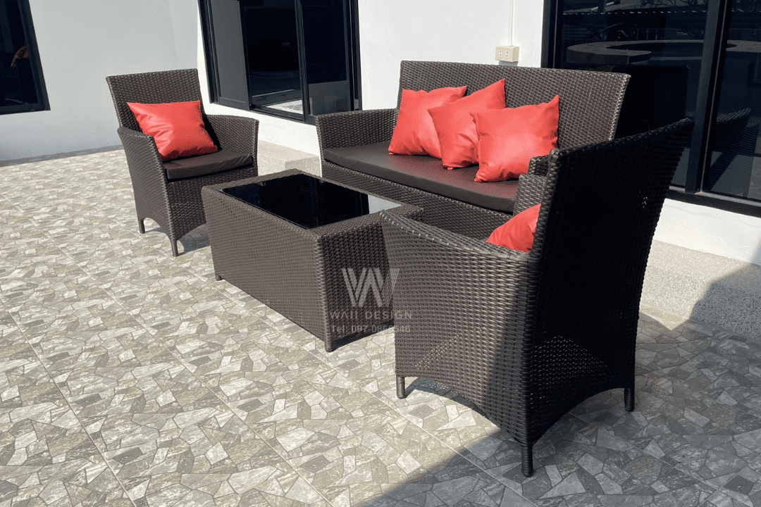 Rattan Sofa set LVB-025 - waiidesign.com
