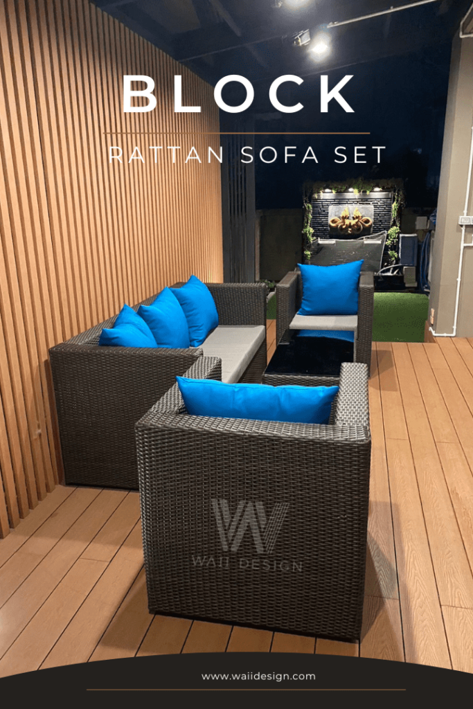 Rattan Sofa set LVB-036 - waiidesign.com