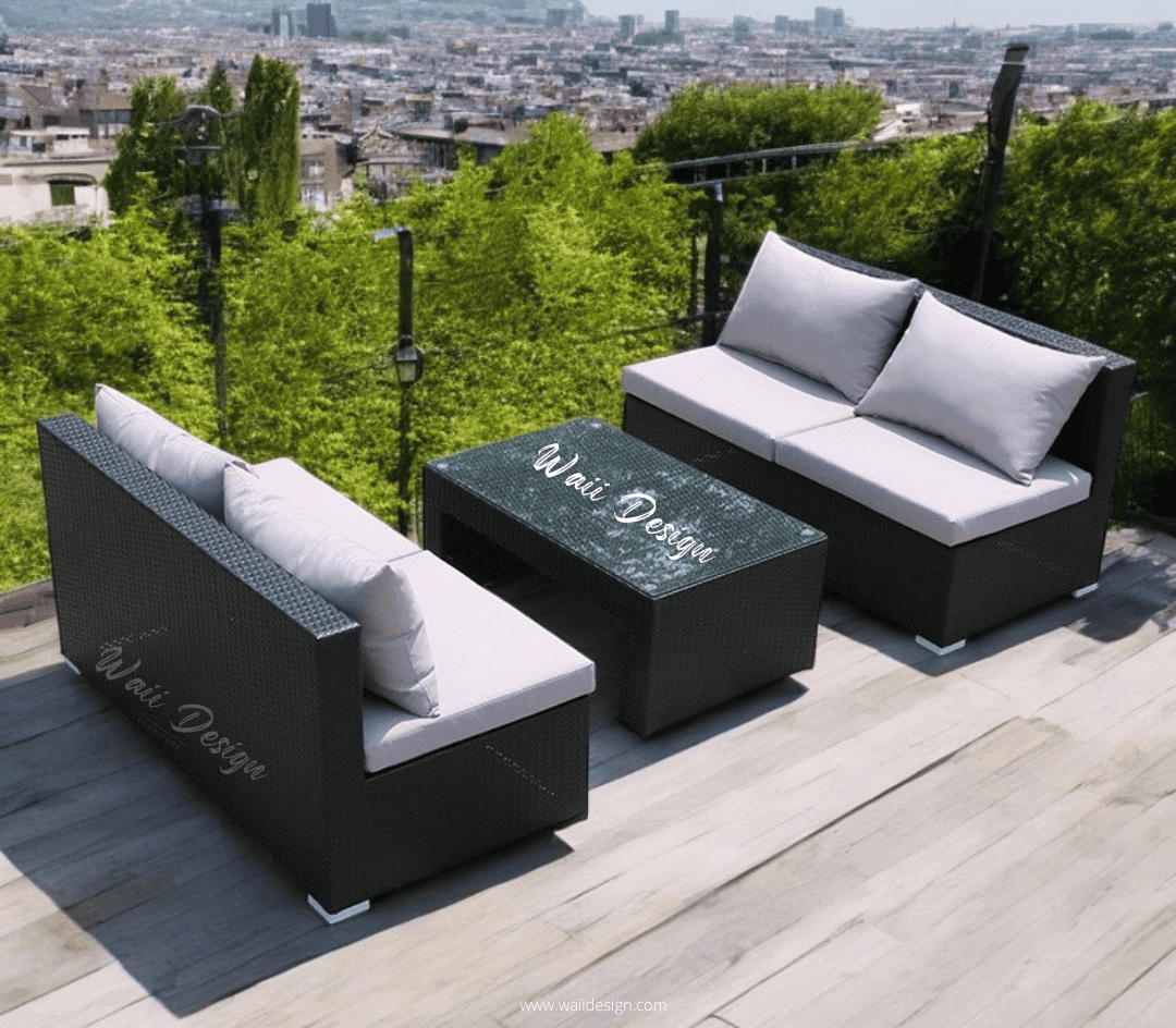 Rattan Sofa set LVB-021 - waiidesign.com