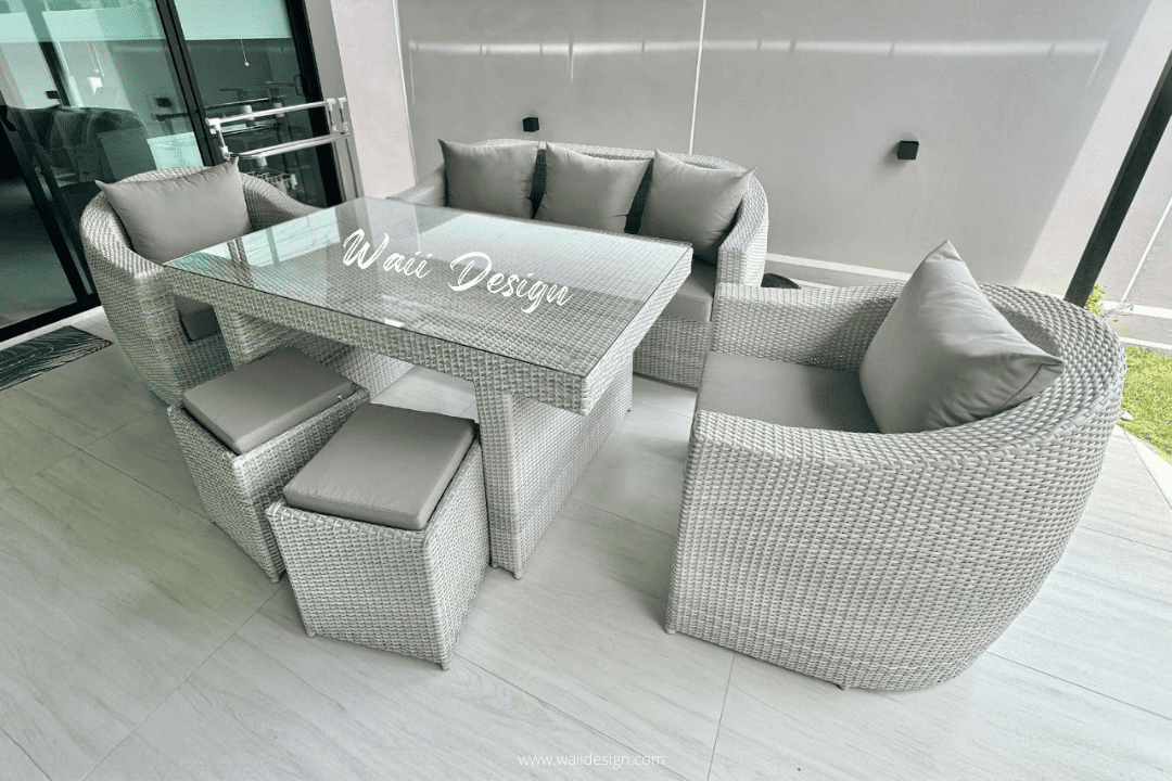 Rattan Sofa set LVB-034 - waiidesign.com