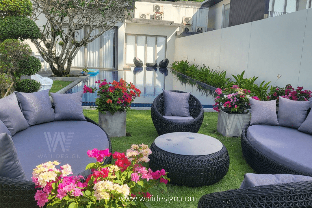 ชุดโซฟาหวายเทียม LVB-019 - waiidesign.com