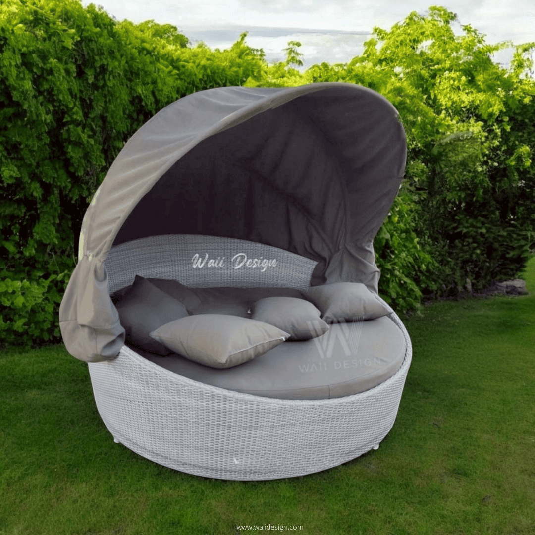 Rattan Daybed-DB-012 - waiidesign.com