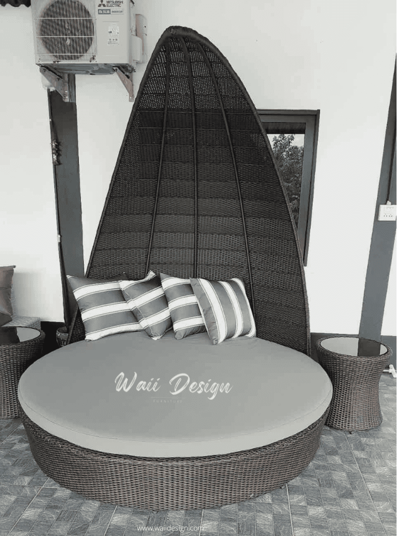 Outdoor Rattan Arch HC-024 - waiidesign.com