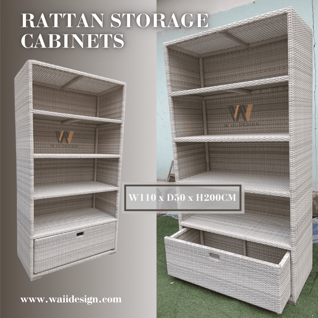 Rattan Cabinet SB-002 - waiidesign.com