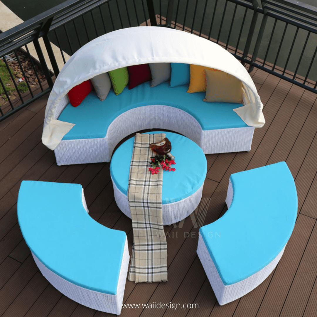 Rattan Daybed-DB-013 - waiidesign.com