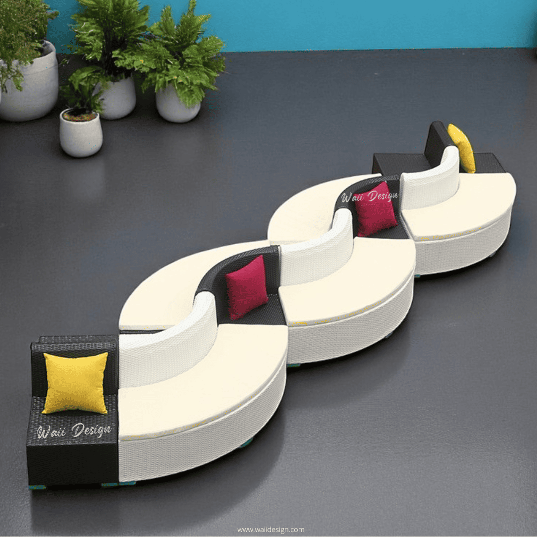 ชุดโซฟาหวายเทียม LVB-054 - waiidesign.com